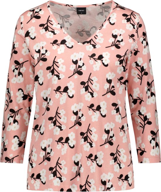 Nanso pyjama dames Sanelma | lichtroze | bol