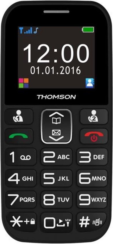 Thomson Mobile Phone Serea 49 Zwart | bol