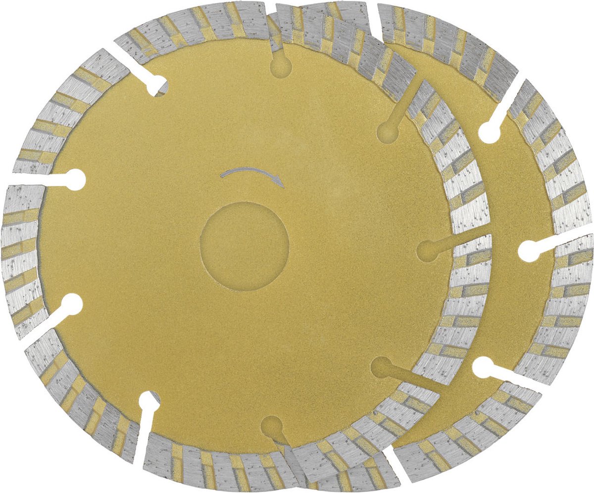 Parkside Diamant slijpschijvenset - Soorten: beton, universeel ...