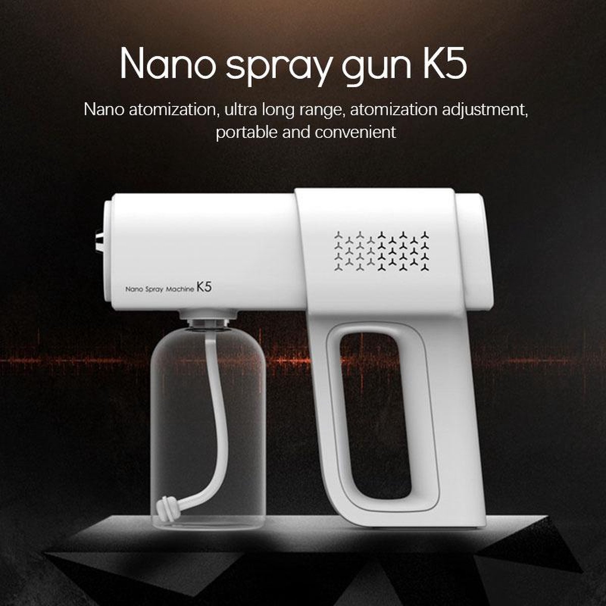 Nano gun- haarspuit-haarspray-haarspuit-haarverzorging | bol.com