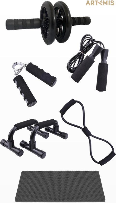 Hometrainer Fitness Set – Set van 6 – Thuis fitness – Fitness Home ...