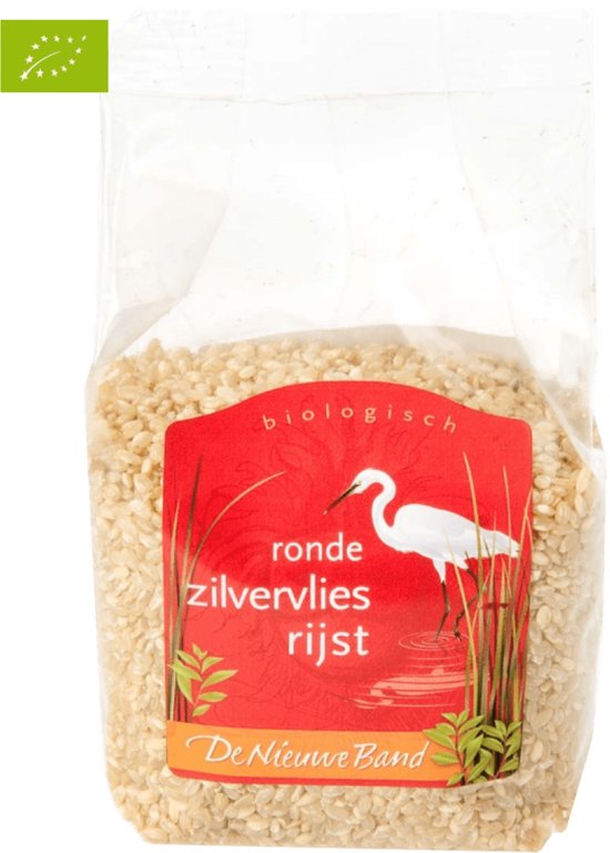De Nieuwe Band - Biologische Zilvervliesrijst - 500 g | bol