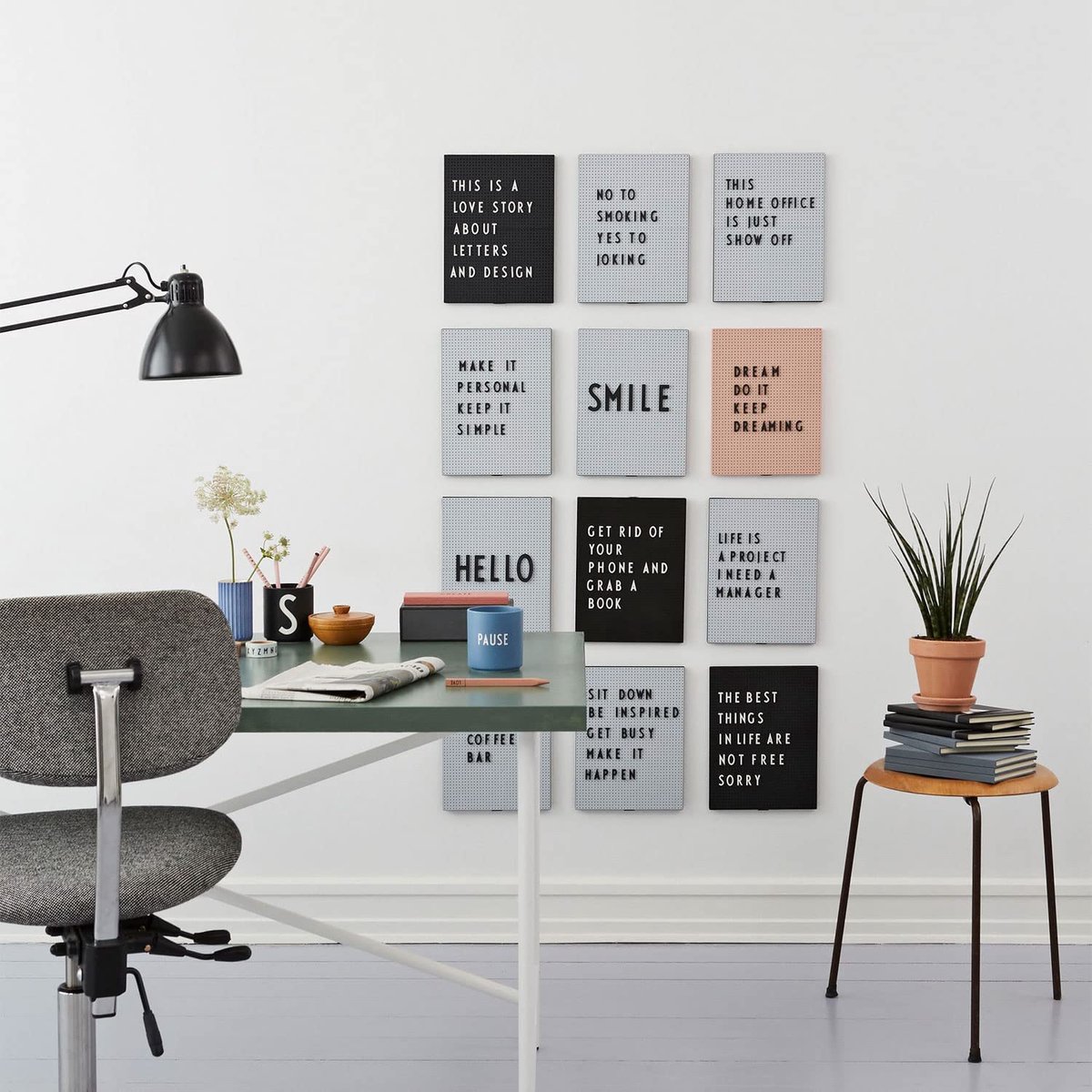 Message Board A4 Nude, A4, A3, A2, tableau à lettres, tableau mémo ...