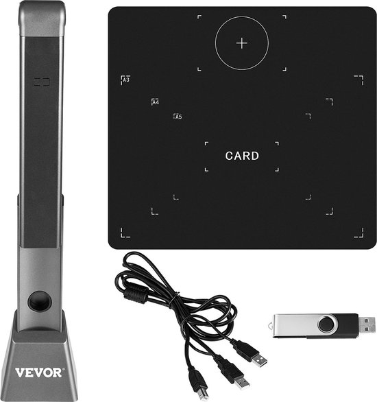 Vevor® Boeken Scanner – Documentenscanner- Simpel je boek inscannen ...