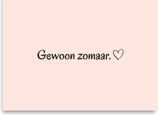 Wenskaart - Gewoon Zomaar! | bol