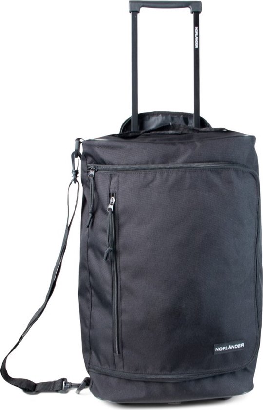 Norlander Lyon Trolleytas - rPet - 21 Liter - 50 x 35 x 22 cm - Zwart ...