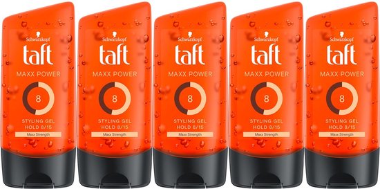 Taft Maxx Power Power Gel - Level 8 - 5 Stuks | bol