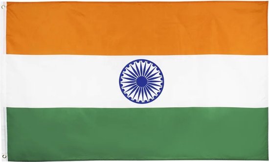 VlagDirect - Indiase vlag - India vlag - 90 x 150 cm. | bol