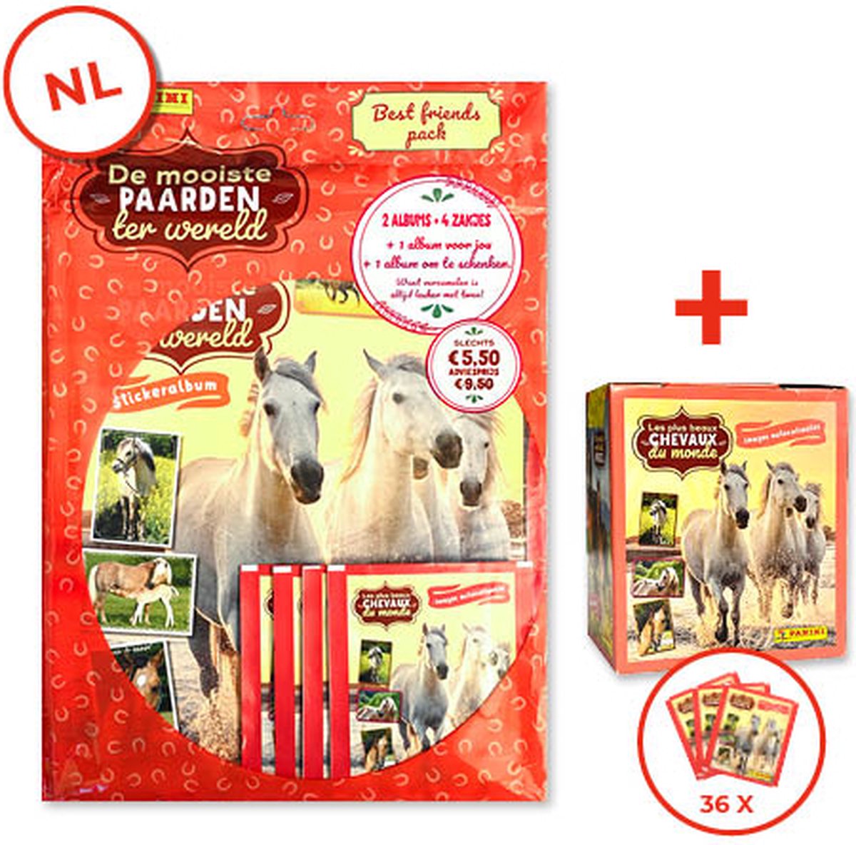 Panini Promo Pack NL De mooiste paarden ter wereld | bol.com