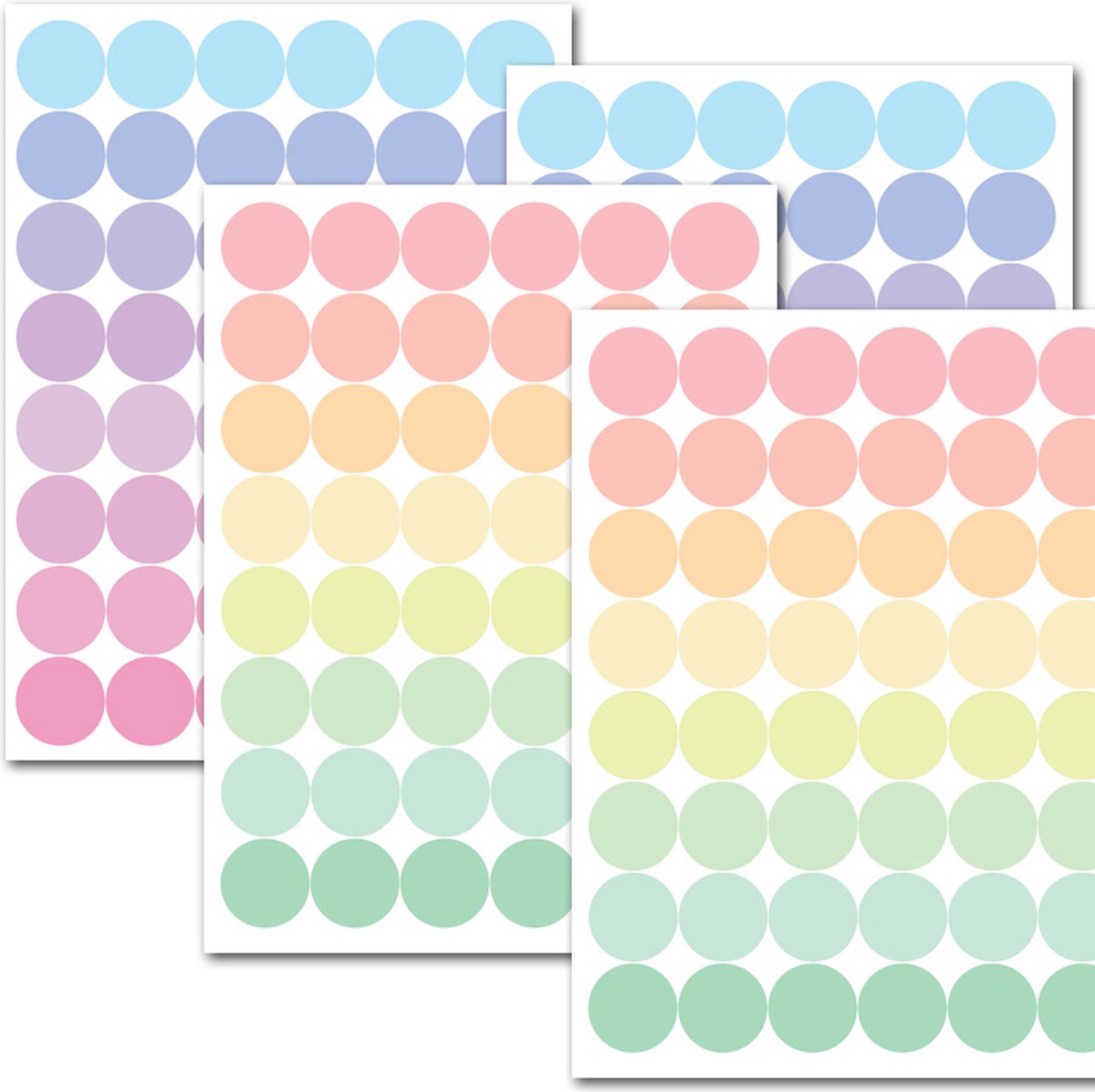 Stippen Stickers Pastel Twins - Bullet Journal Stickers - 192 Stickers ...