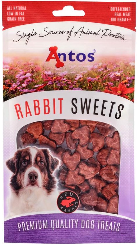 Real Meat Red Rabbit Sweets Natural Konijnensnacks Hond Natuurlijke ...