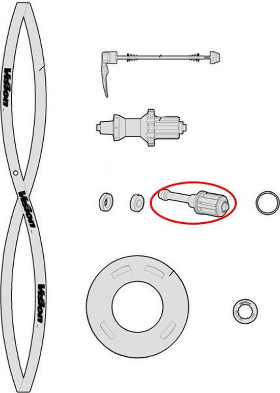 Vision Body Team Comp 35SL, Trimax Carbon 45, Trimax 35 - EL272 | bol