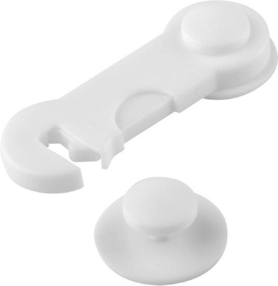 Kinderslot Kastjes - 6 Stuks - Wit - Kinderslot - Kinderslot Kast ...