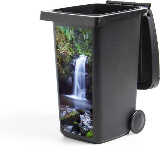 Container sticker Waterval - Natuur - Water - 44x98 cm - Kliko sticker ...
