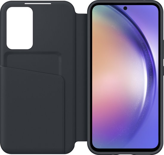 Samsung Smart View Wallet Case - Samsung Galaxy A54 - Zwart | bol