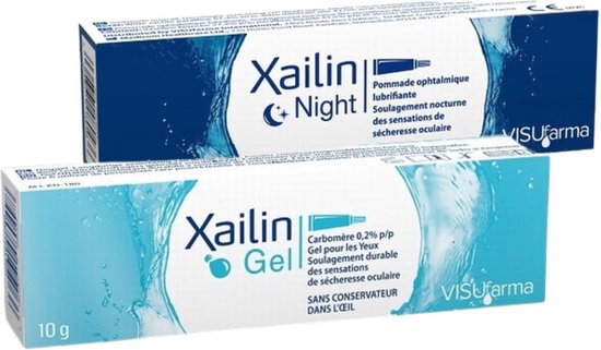 Oogzorgset 13: 1 x Xailin night ooggel +1 x Xailin gel ooggel | bol