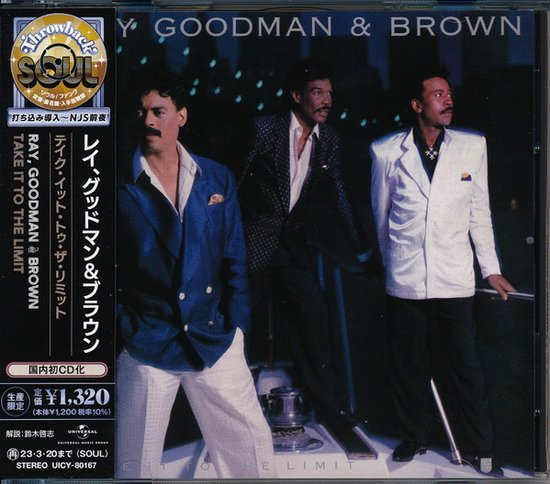 Ray & Brown Goodman - Take It To The Limit (CD) | 4988031522493 ...