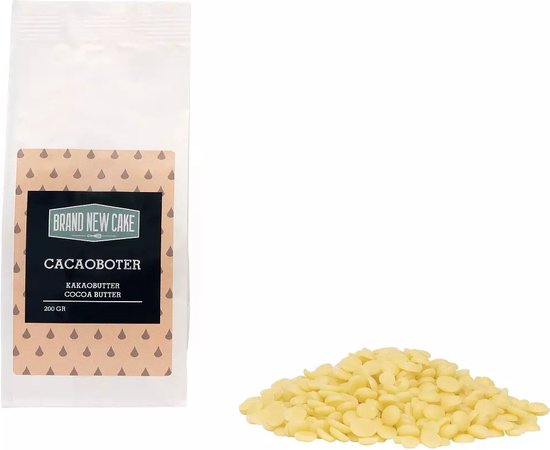 BrandNewCake Cacaoboter Druppels 200 gr. | bol.com