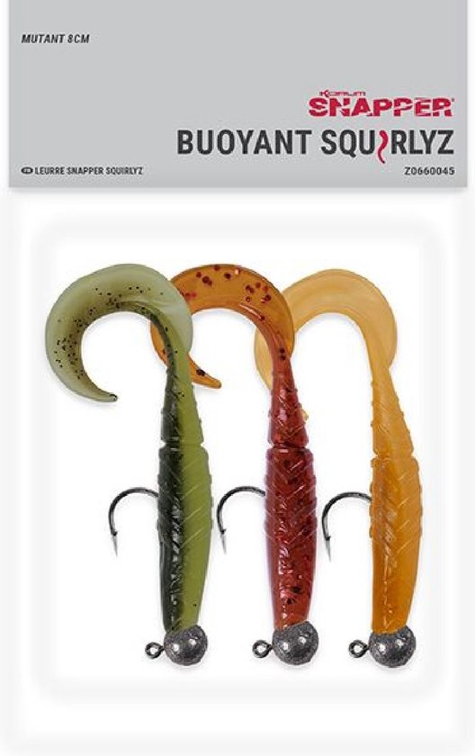 Korum Buoyant Squirlyz 8 cm Mutant | bol
