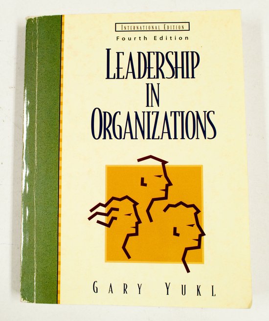 Leadership in Organizations | 9780139067020 | Gary A. Yukl | Boeken | bol