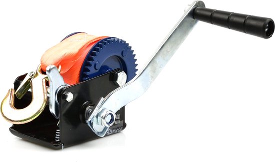 Handlier ongeremd - 800Lbs(363KG) - 5 mtr band - aanhangerlier ...