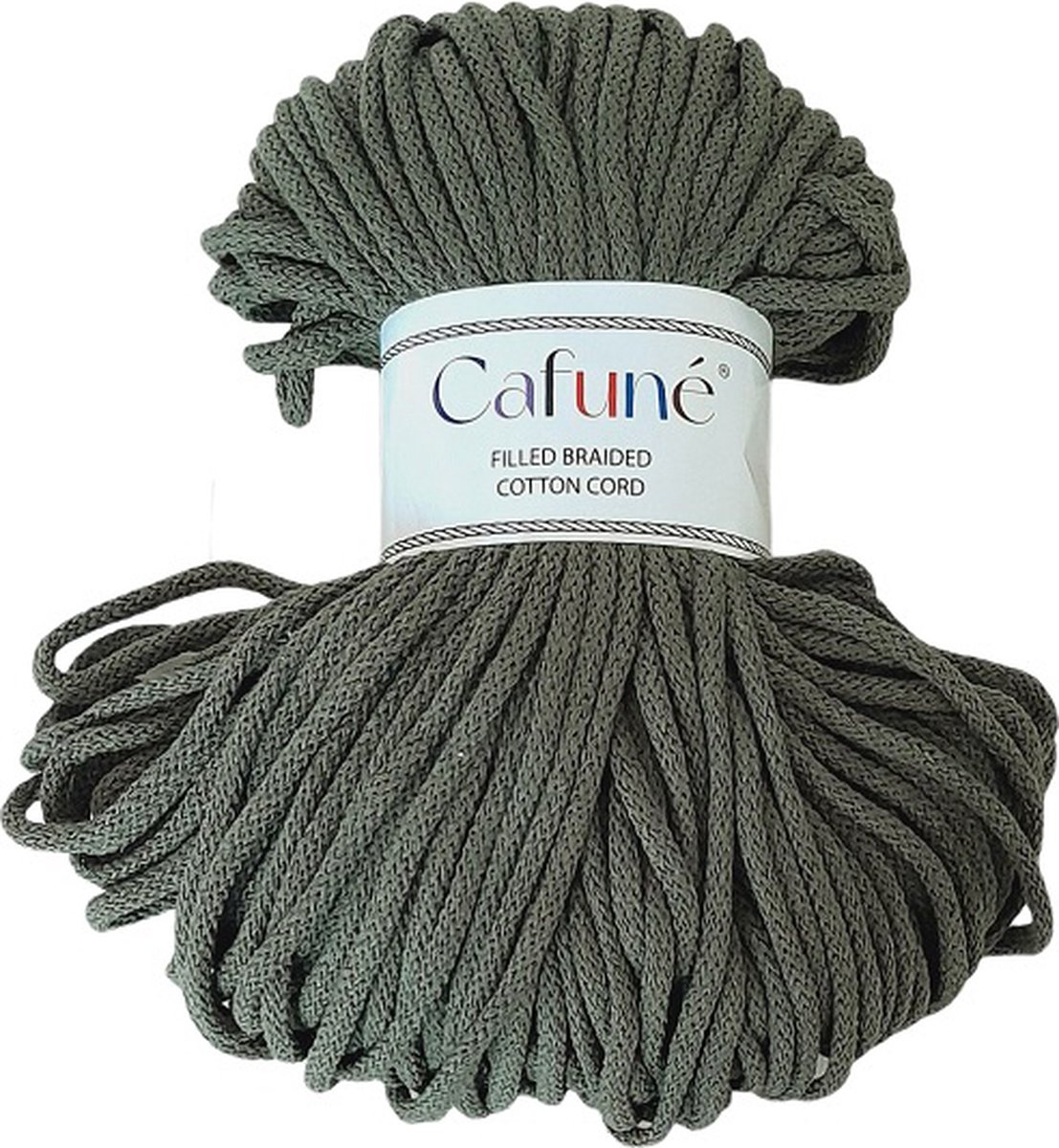 Macrame koord - Premium -5 mm-Kaki-100 meter-Koord-Gerecycled... | bol