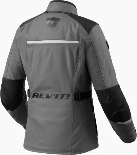 Rev'it! Jacket Voltiac 3 H2O Ladies Grey Black 36 - Maat - Jas | bol