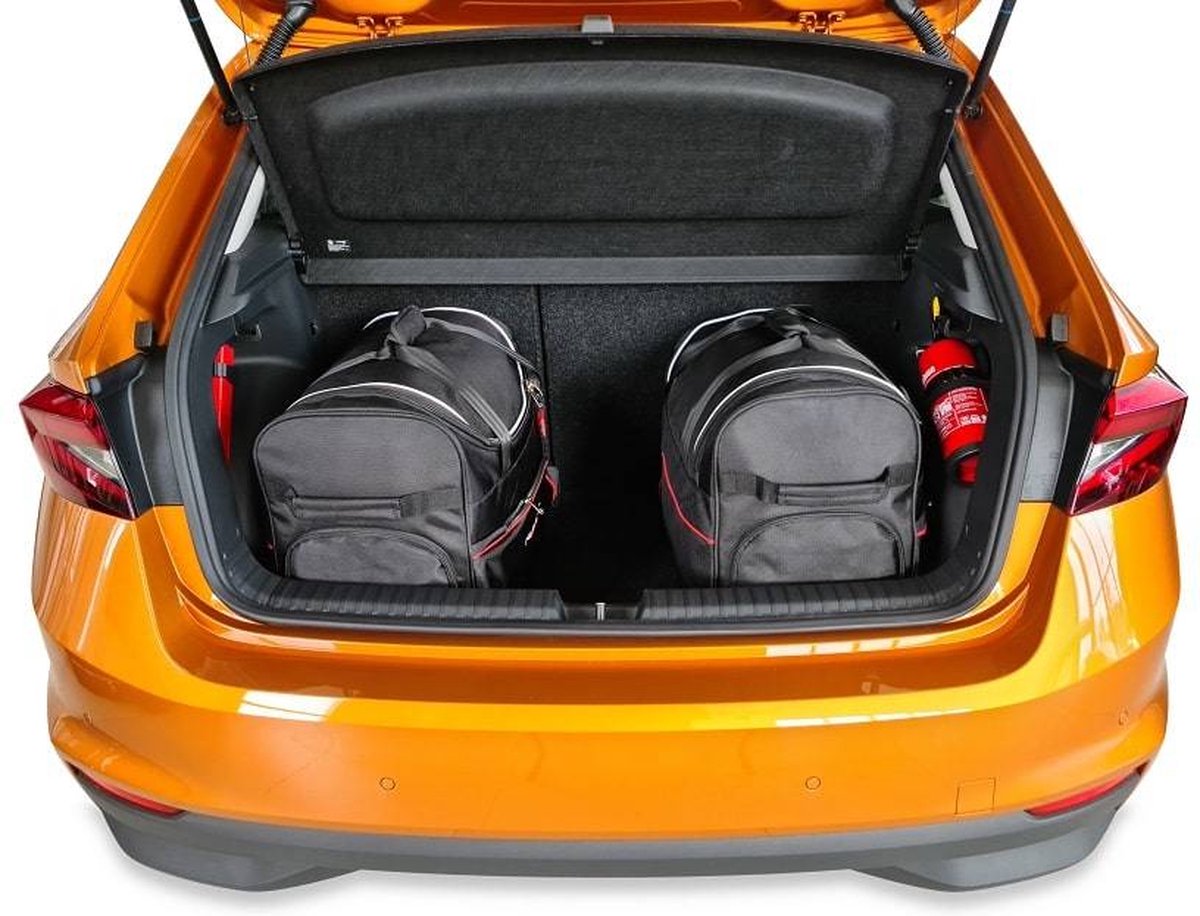 SKODA FABIA HATCHBACK 2021+ Reistassen Kofferbak Tassen Set Organizer ...