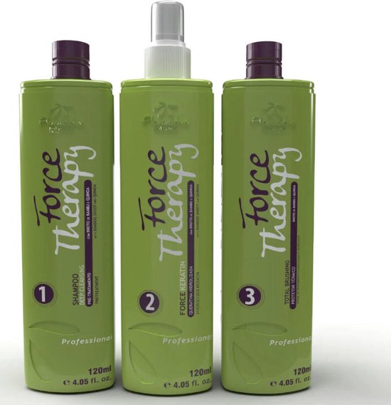 Force Therapy Hair Cauterization Reconstructor Brush Treatment Kit ...