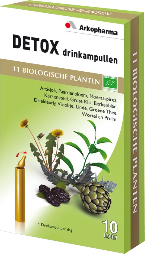 Arkopharma Detox drinkampullen - 10 x 15 ml - Scal 84957 | bol.com