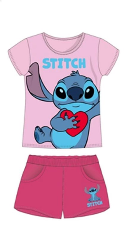 Disney Lilo & Stitch Short Pyjama - speelsetje - strandsetje. Maat 98 ...