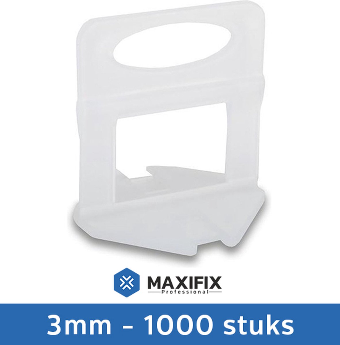 Maxifix - 3 mm Tegel Levelling Clips - Tegel Levelling Systemen - Tegel ...