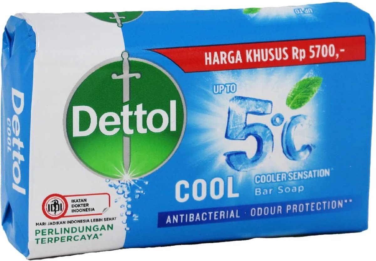 Dettol - Savon pour les mains - Cool Pro Fresh - Menthe/Menthe - Bloc ...