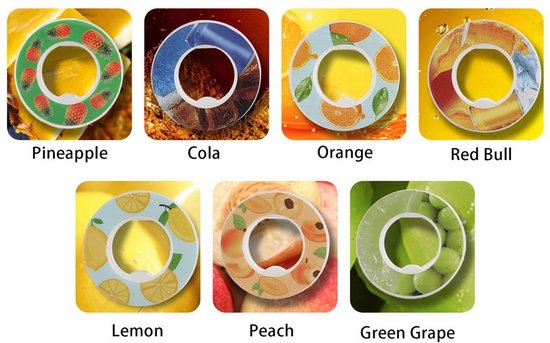 Air up Pods - 7 Stuks - Smaken - Mix - Geurwater - Hydraterend | bol.com