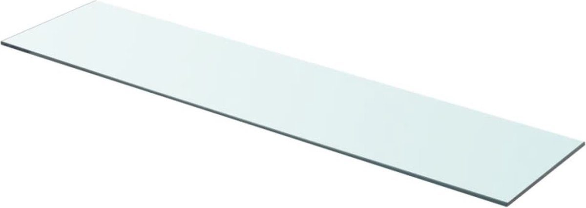 Furniture Limited - Wandschap transparant 90x20 cm glas | bol.com