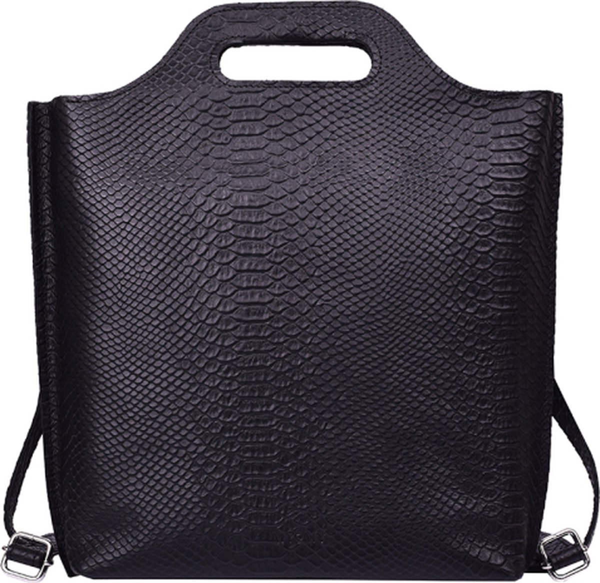 MYOMY Rugtas / Rugzak - Carry Rugtas - 5 Liter - Leer - Zwart | bol.com