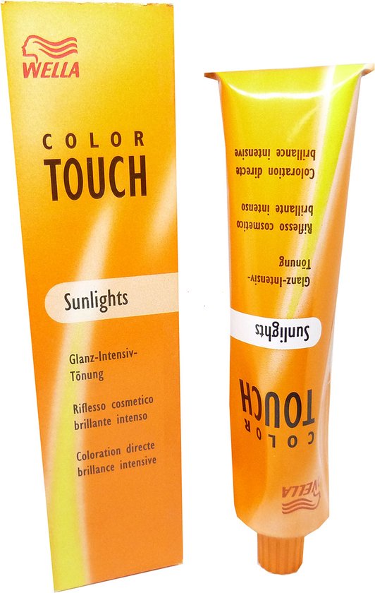Wella Color Touch Sunlights Haarkleuring Permanente Crème 60ml - /34 ...