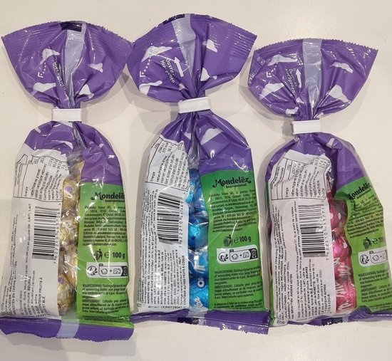 Milka Paaseitjes Chocolade 4x Wit 3x Oreo 3x Melk Biscuit | bol