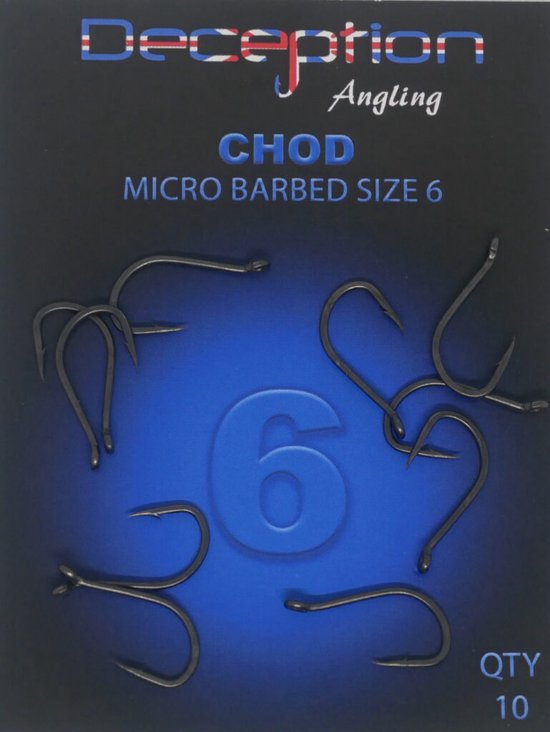 CHOD Micro Barbed Hook - Size 6 | bol.com