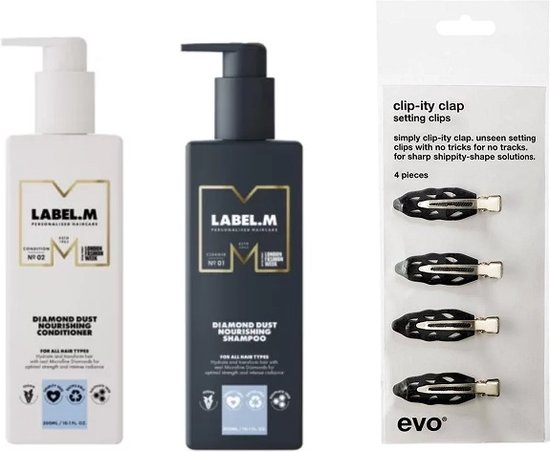 Label M Duo Set - Diamond Dust Nourishing Conditioner + Shampoo ...