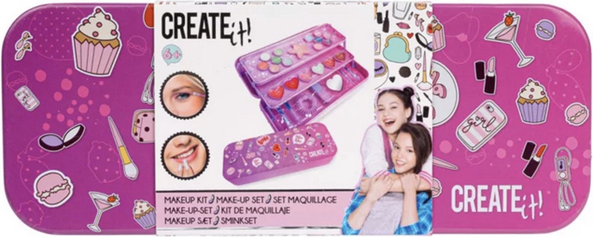 Create It!: Make-up set | bol
