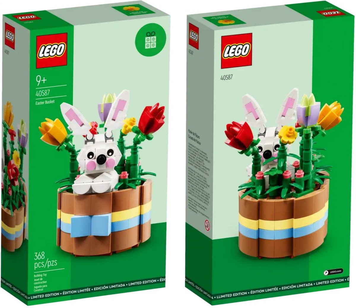 Ensemble de Pâques en édition limitée Lego 40587, Fleur de Pâques ...