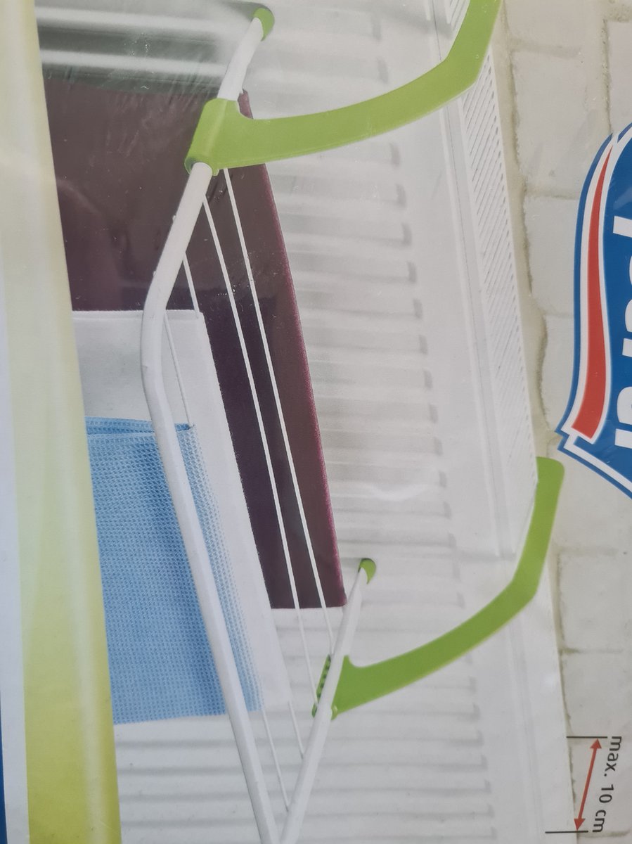 Aquapur Radiator droogrek groen 51,5 x 15 x 33.5cm | bol.com