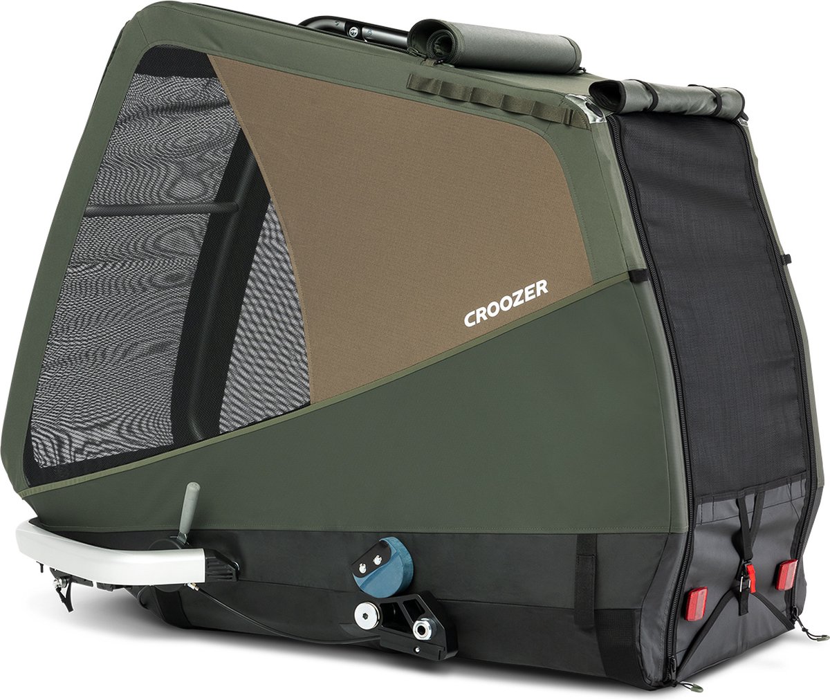 Croozer Dog Tammo Hondenfietskar - XXL Mosgroen | bol.com