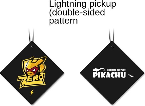 Kawaii Pokemon Auto Parfum Hanger Pikachu Figuur Auto Parfum Lichte ...