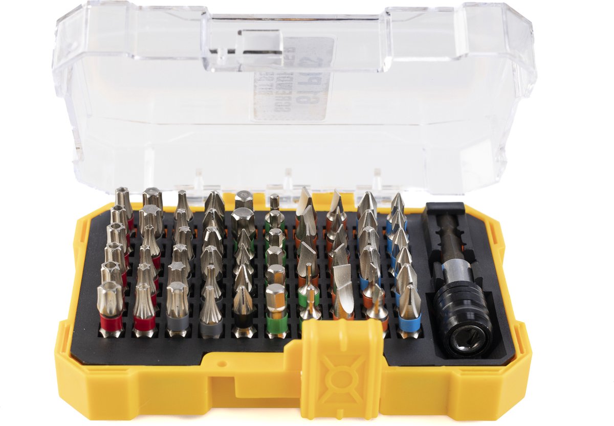 Deluxa Schroef bitset - 61ST - in Handig Opbergdoosje | bol