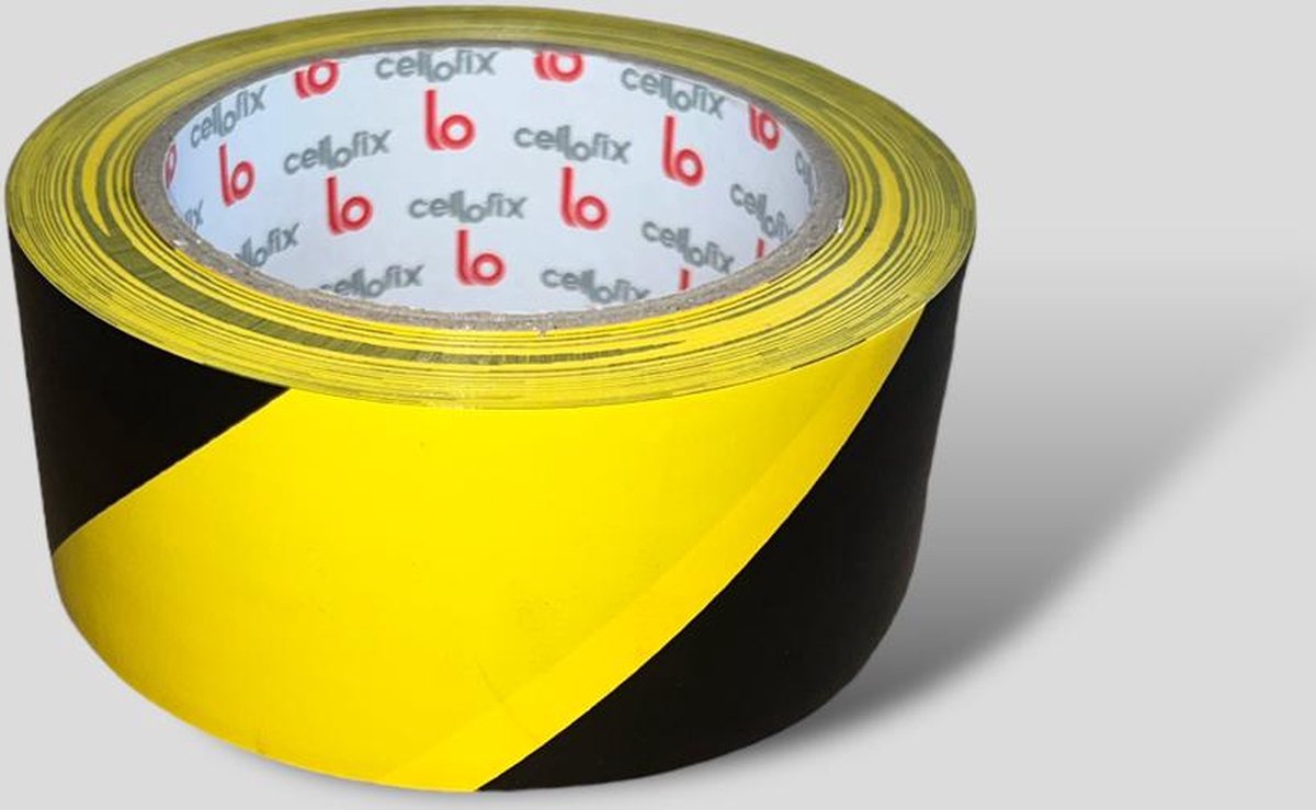 1 Rol - markeringstape - 33m x 50mm - Marking tape - Waarschuwingsband ...