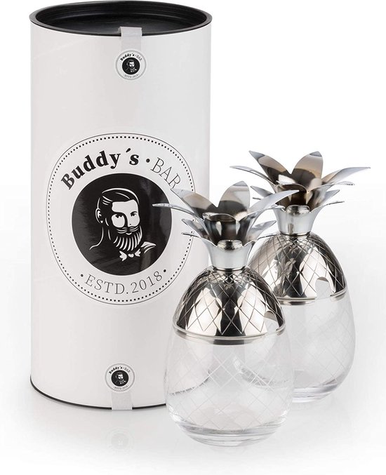 2 ananas cocktailmokken, 350 ml, Pineapple mok, hoogwaardige ...