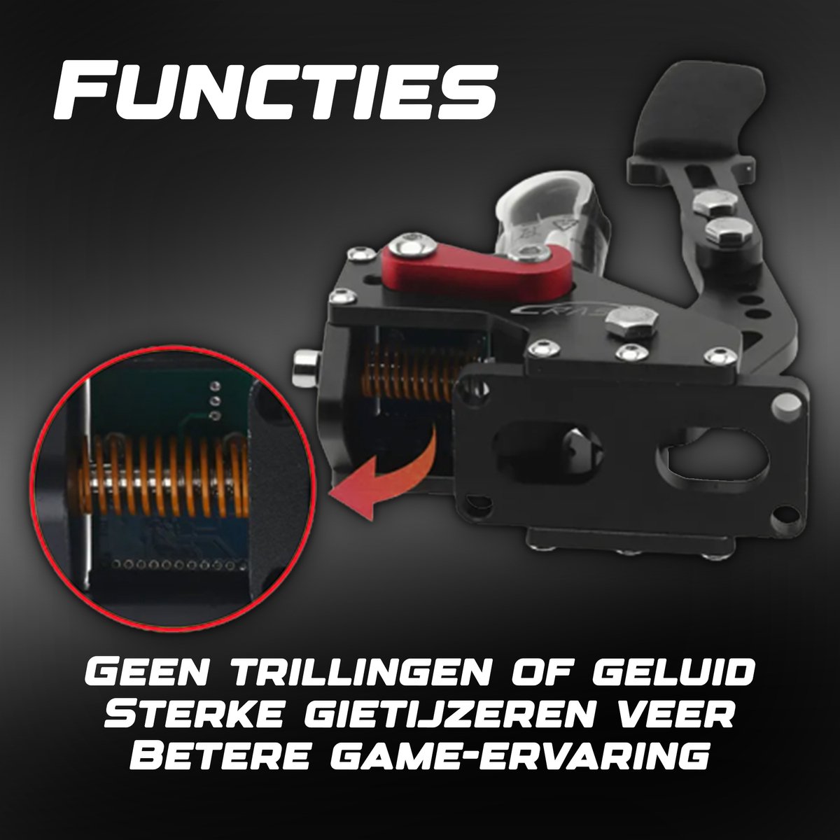 SIM Racing handbrake | USB handrem | SIM Racing accessoires | Gaming ...