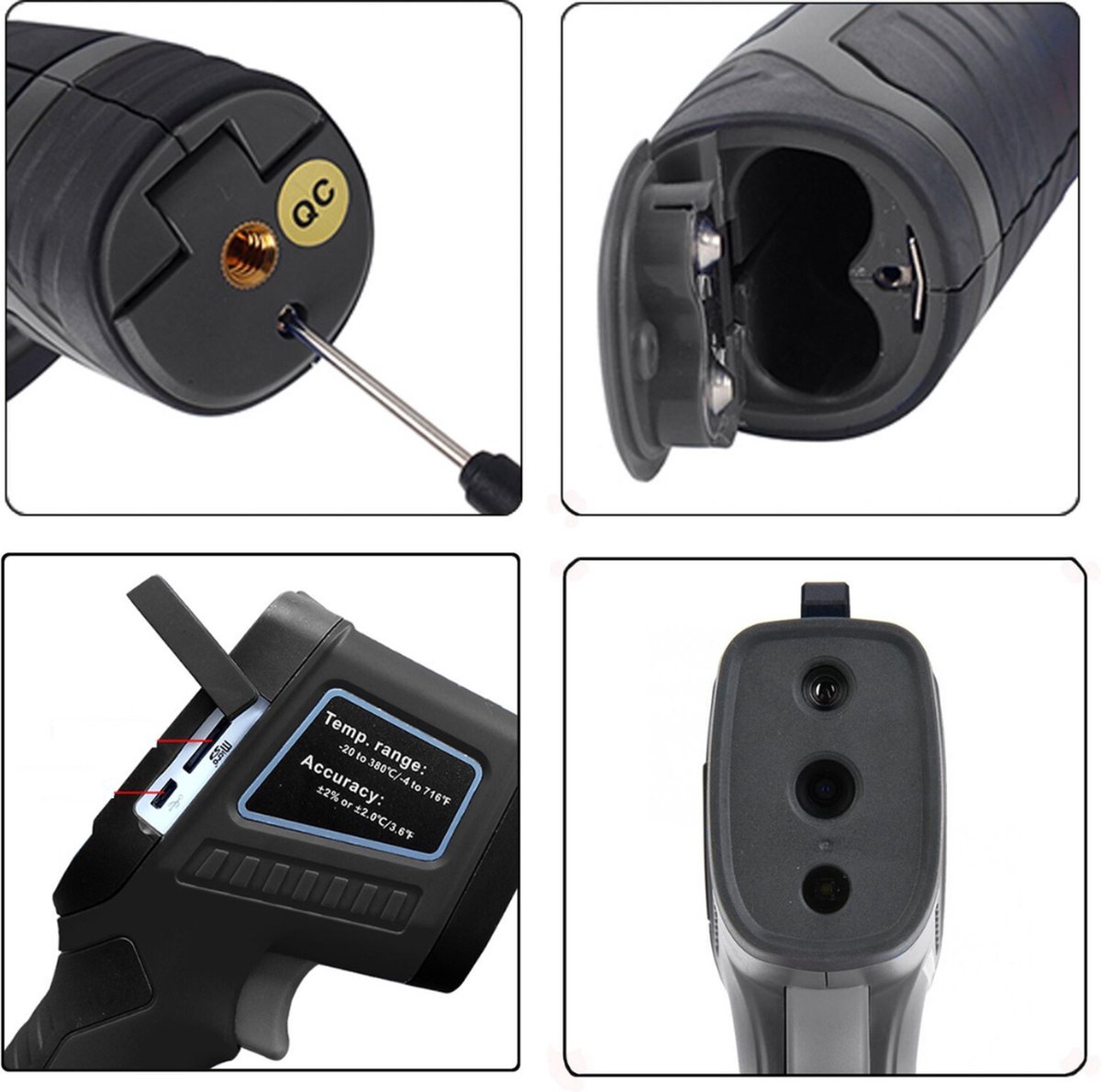 Warmtecamera - Warmte Camera Infrarood - Infrarood Camera - Warmtemeter ...
